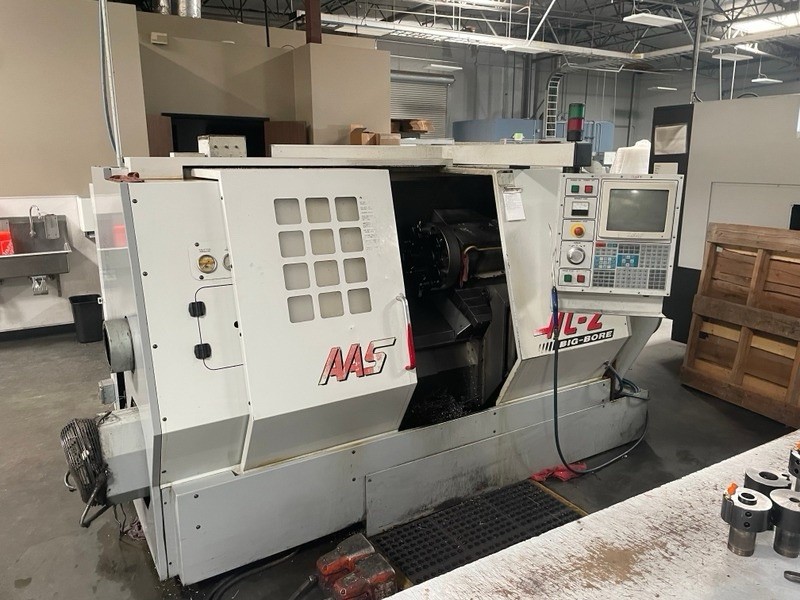 1998 Haas HL-2 Big Bore CNC Lathe Turning Center with Tailstock | eBay
