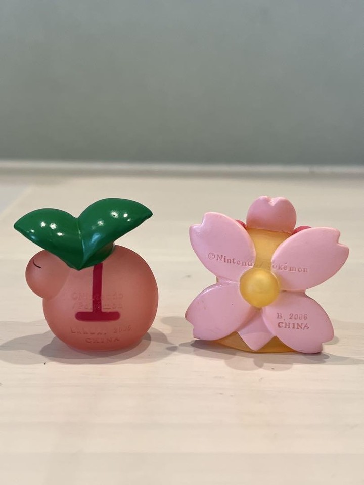 Pokemon Kids Clear Finger Puppet Cherubi and Cherrim Rare Figure Set | eBay