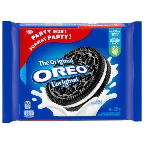 Oreo The Original Party Size Sandwich Cookies Delicious Dessert Sweet ...