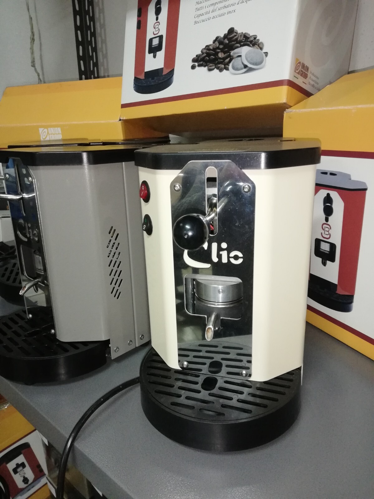 Clio Macchina da Caffè a Cialde ese 44mm REVISIONATA RIGENERATA Union ...