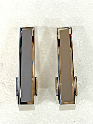 Andre Collection AN810-FPN Square Lever Handles Only Polished Nickel ...