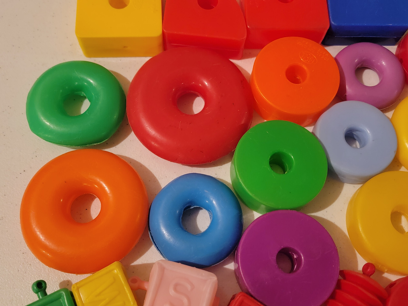 1950s Vintage Childs Plastic Play Blocks | eBay