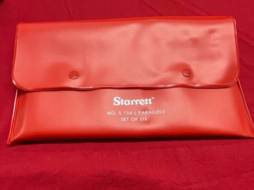 Starrett S154LZZ CASE ONLY for S154LZ Adjustable Parallel Set of 6 | eBay