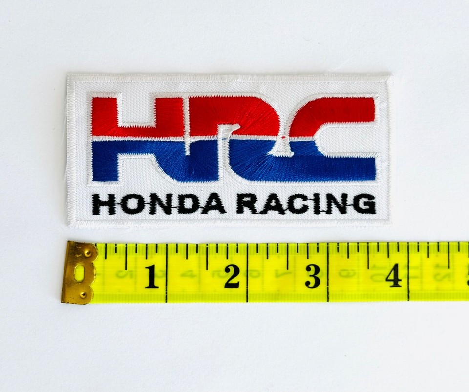 Embroidered Patch - Honda Racing - HRC - Iron-on/Sew-on - NEW | eBay