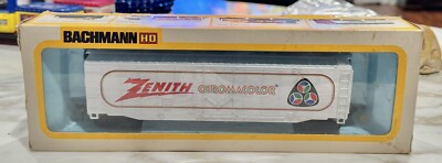 Bachmann HO Zenith Chromacolor 51’ Steel Box Car w/ Box!! | eBay