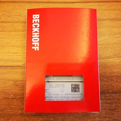EL3318 New For BECKHOFF Module Free Shipping 842141567116 | eBay