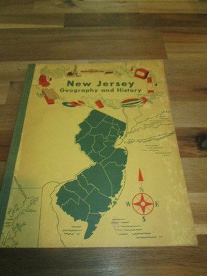 Vintage New Jersey Children's Books Geography NJ History 1955 | eBay