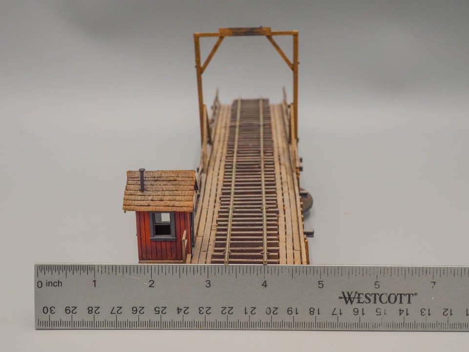Pacific Northern Railway Turntable Bridge - HO-Scale - Scratch-Built | eBay