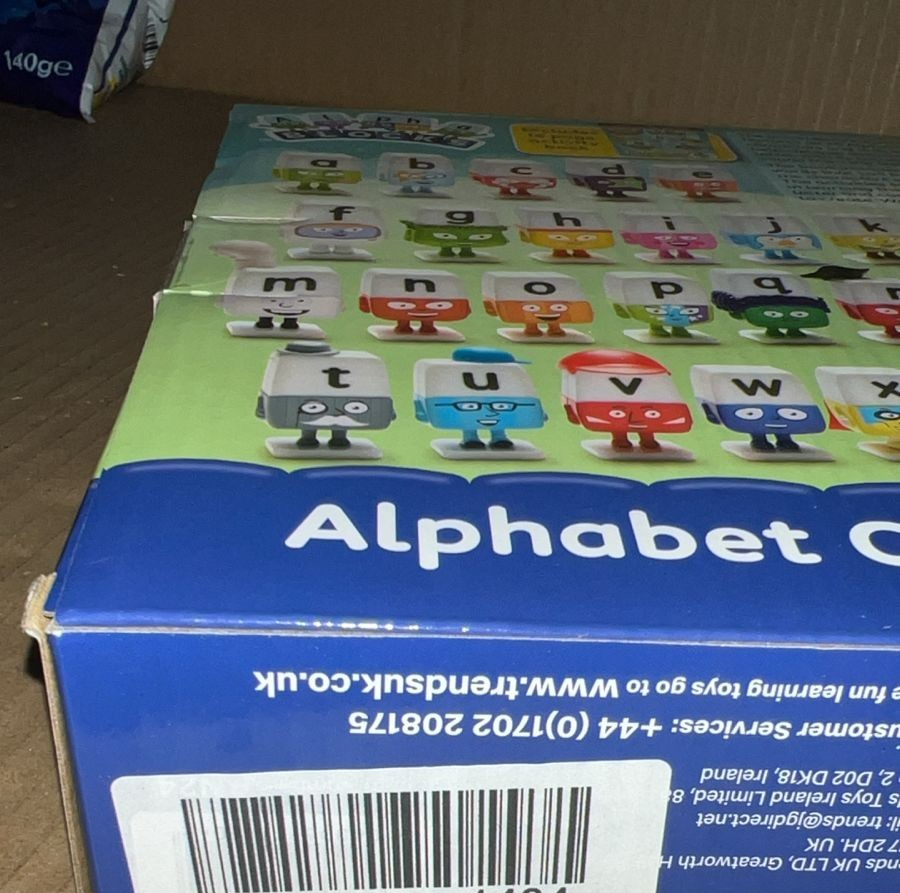 ALPHABLOCKS Alphabet Character Set - 26 Letter Alphabet Toys for ...