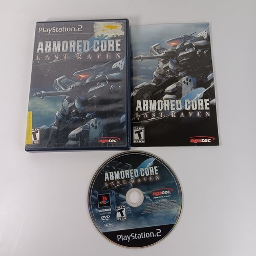 Sony PlayStation 2 PS2 Armored Core Last Raven Complete 2006 Action ...