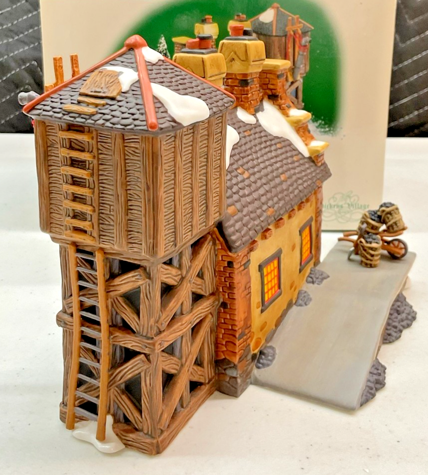 Dept 56 The Locomotive Shed and Water Tower, 58465 Dickens Village ...