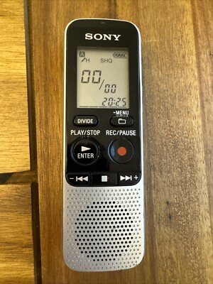 Sony ICD-BX112 500 Hours 2 GB Digital Handheld Voice Recorder | eBay
