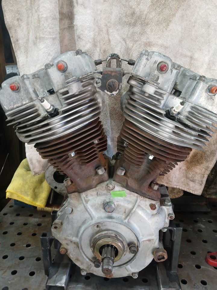 Harley Panhead Shovelhead Generator .motor Engine Chopper FL FLH ...