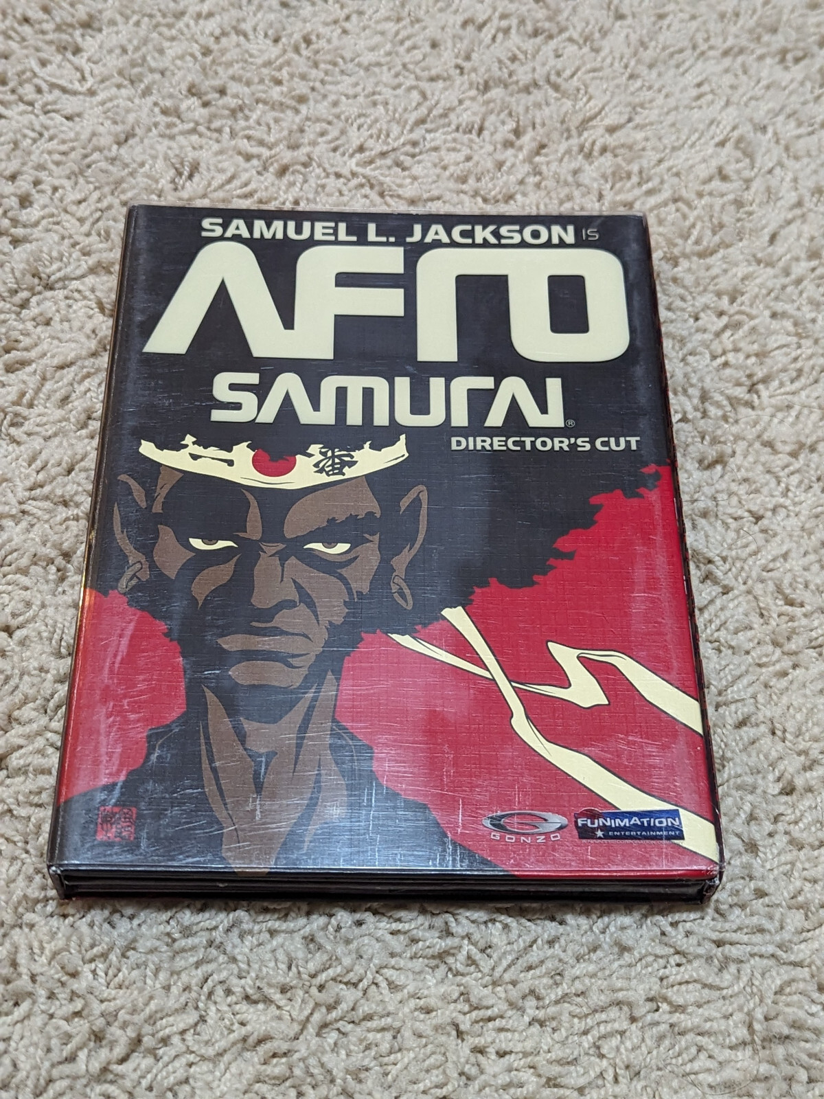 Afro Samurai (DVD, 2007, Directors Cut Uncut) w/ Slipcover 704400079801 ...