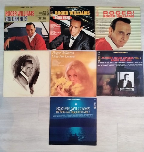 Roger Williams Vinyl Collection lp (7 Vinyls) Used. Great Condition | eBay