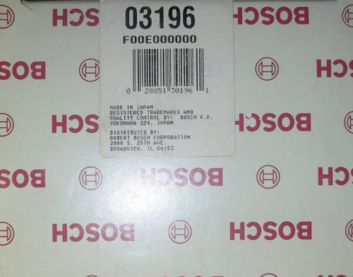Distributor Cap - Bosch 03196 (03 196) | eBay