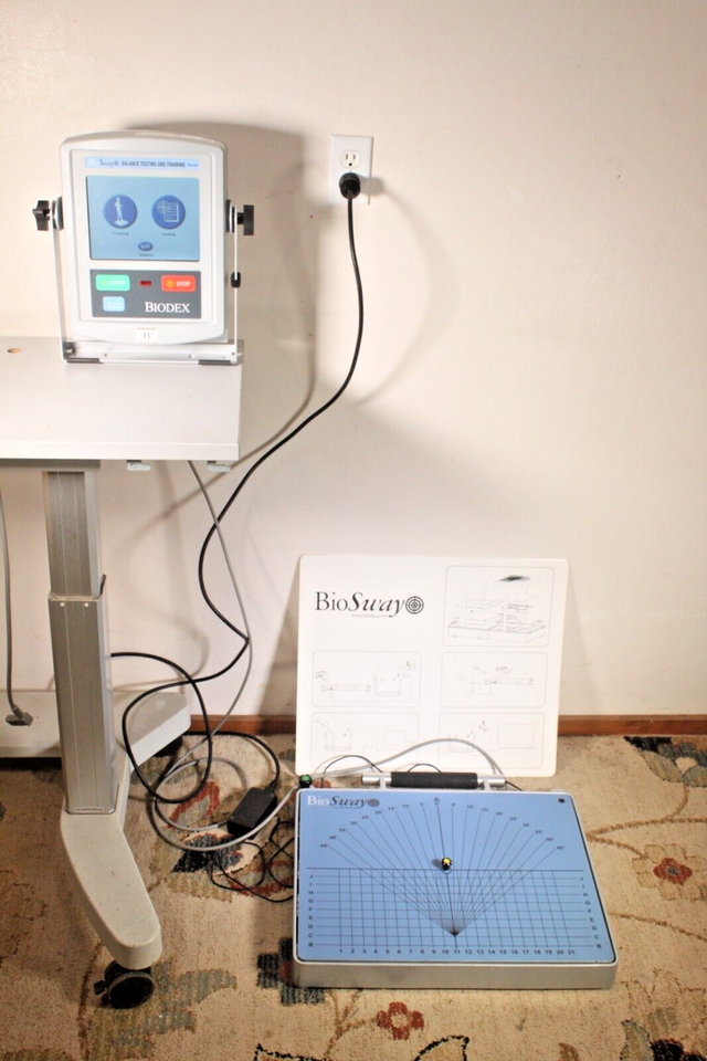Biodex Biosway Portable Balance System with all accessories. Tested w ...