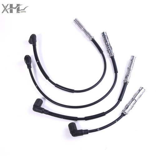 4Pcs Set Of Ignition Lead Wires For VW Passat 1997-2011 1.6/2.0 8V ...