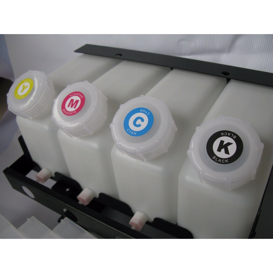 Roland Bulk Ink System -4 Bottles 4 Cartridges for FJ540/FJ740/SP540 ...