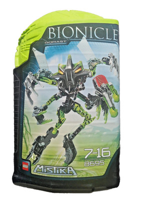 LEGO Bionicle 8695 Gorast Mistika Sealed Makuta Lime Villains With ...
