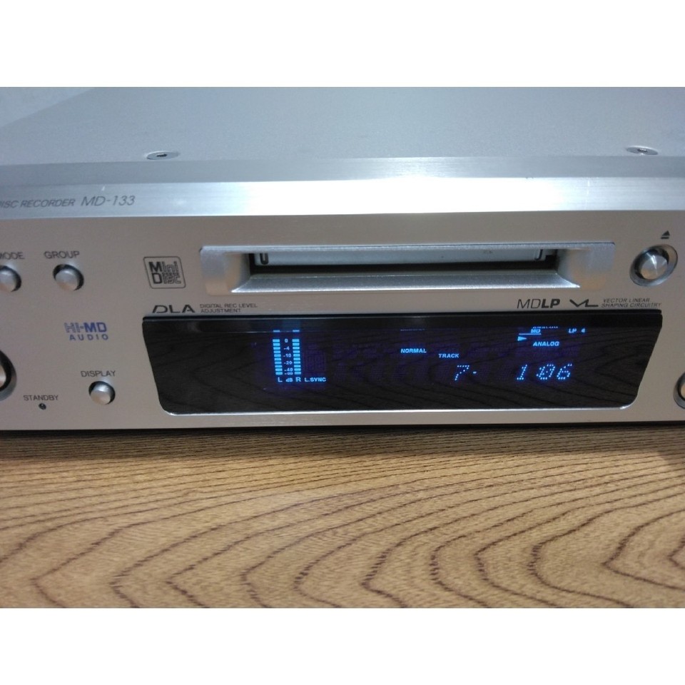 Used ONKYO MD-133 MD deck MD Recorder High Speed Silver from JP g125 ...