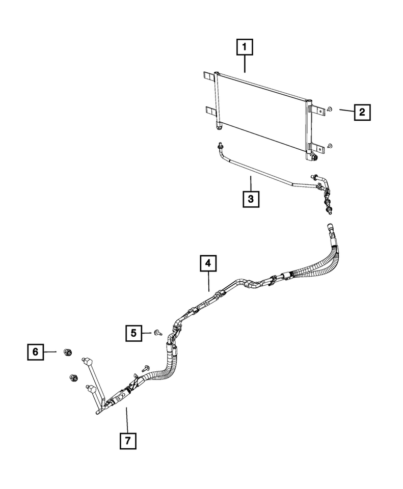 Genuine Mopar Jumper Tube 68166465AB | eBay