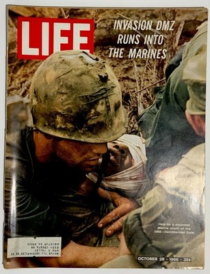 Vintage LIFE Magazine 1966 October 28 Vietnam war US Marines Invasion ...