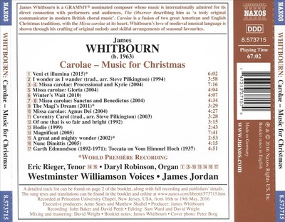 WHITBOURN:CAROLAE NEW CD 747313371570| eBay