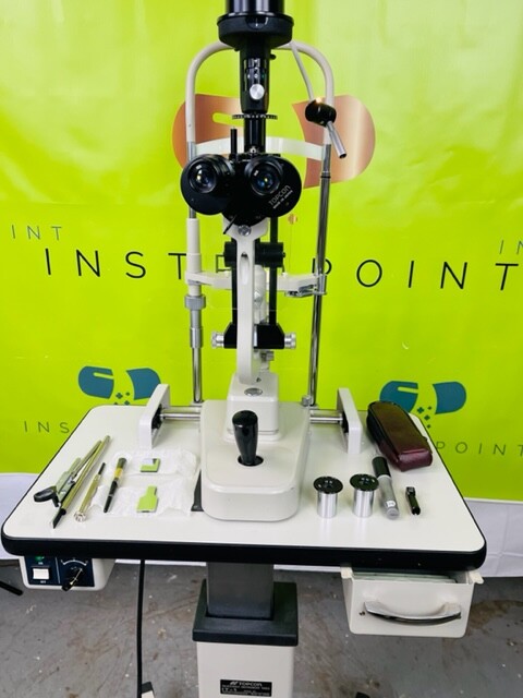 TOPCON SL-3E SLIT LAMP with accessories (w892) | eBay