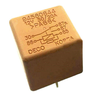 1PC DECO 94580644 PA66 12VDC Automotive Relay 5Pins 30/20A | eBay