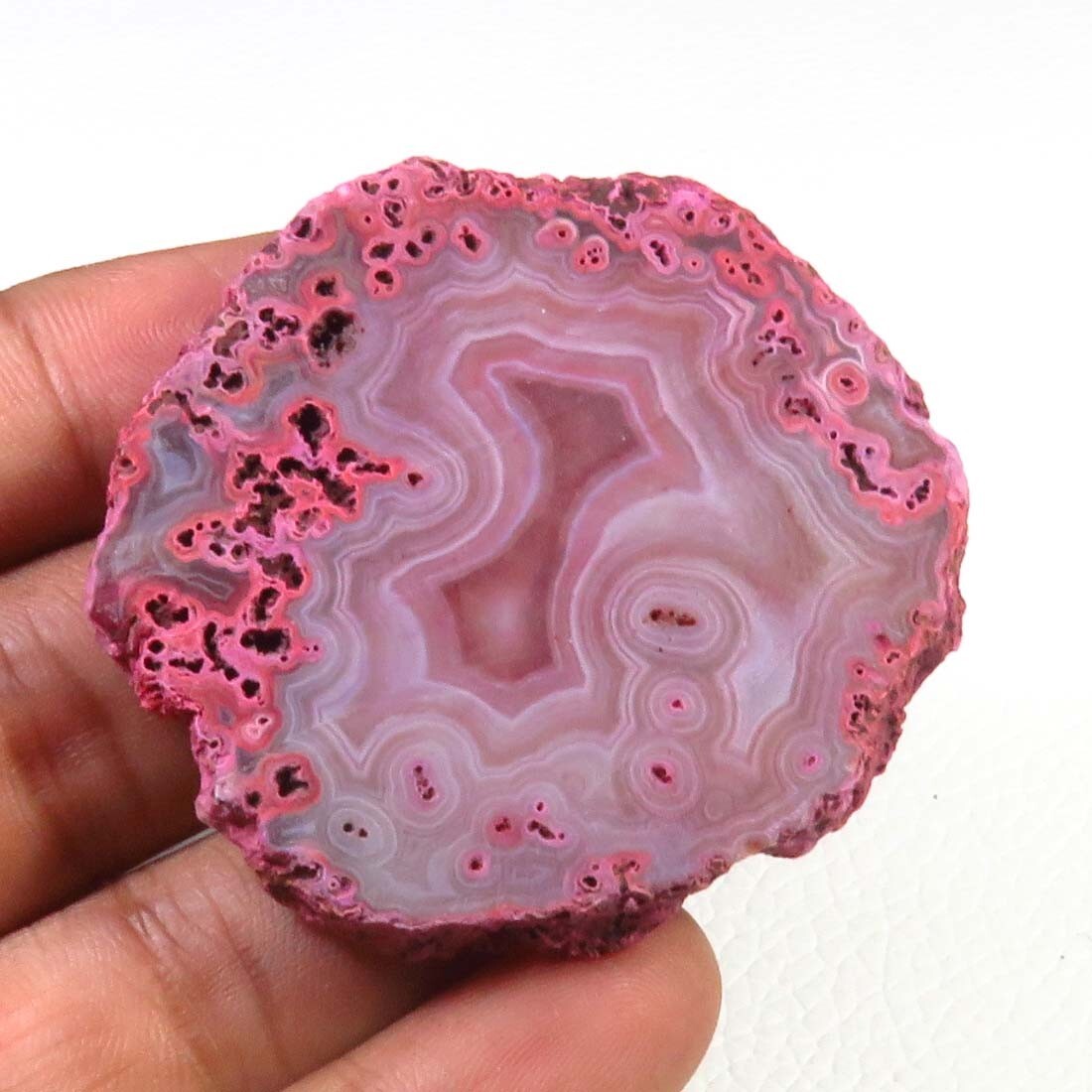 Unpolished Red Agate Sliceslab Rockstone Select Size Hot Sale Natural