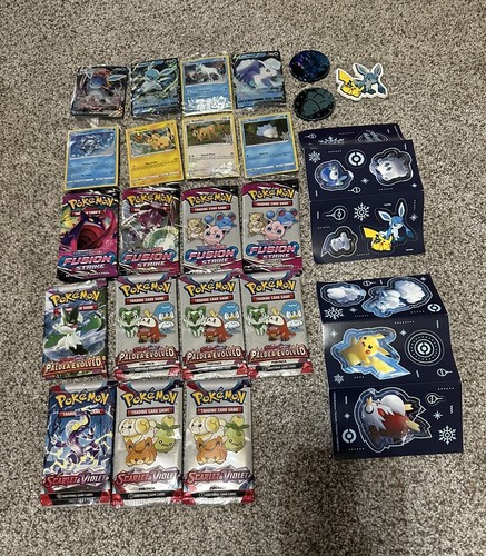 Pokemon TCG 2023 Holiday (Advent) Calendar Contents, Packs And Stamped ...