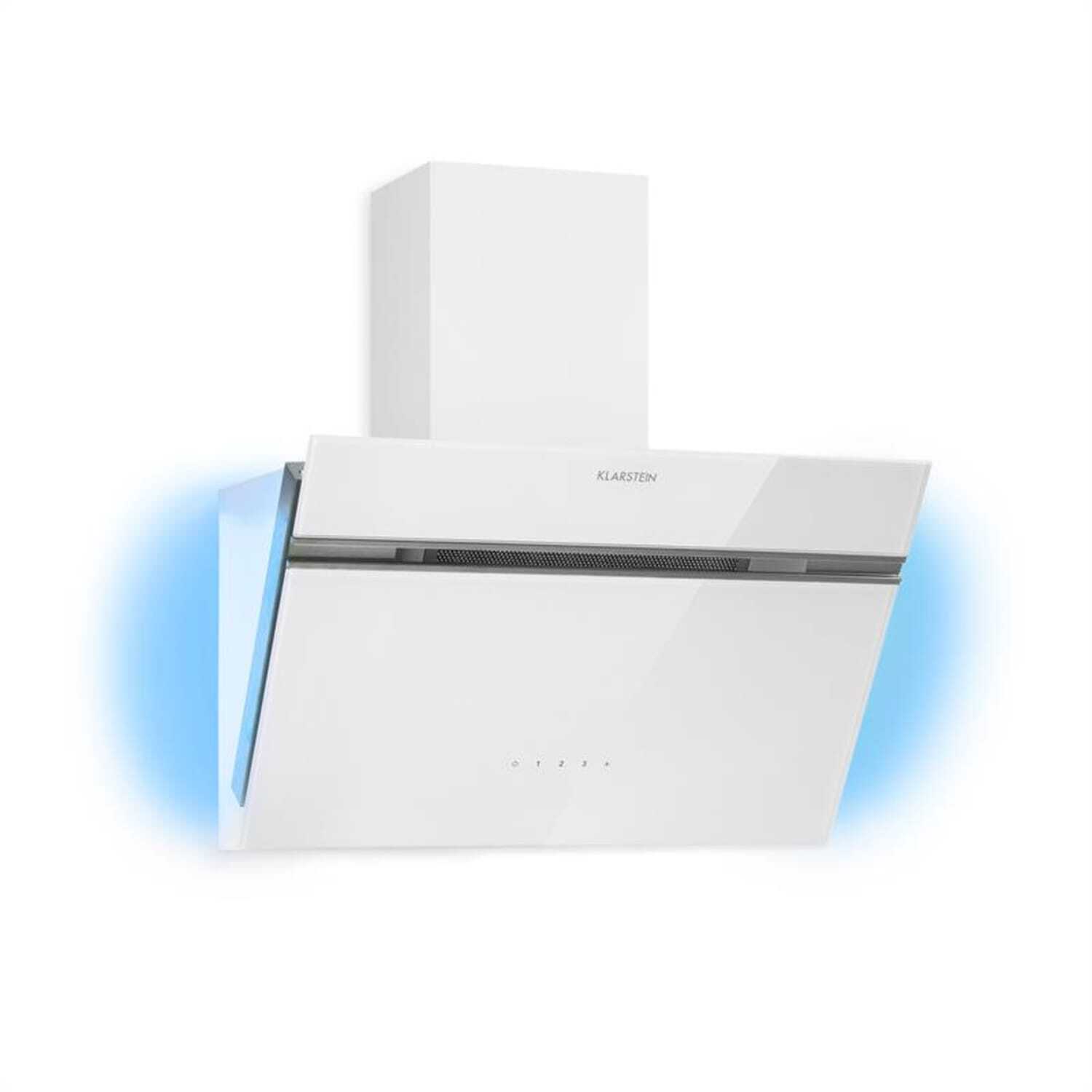 Cooker Hood 60cm Angled Extractor Fan Chimney Hood Kitchen Stainless ...