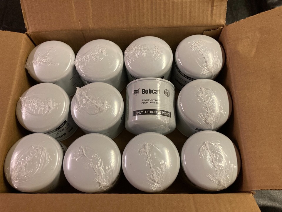 1 Genuine OEM Bobcat V3300 Oil Filter 6678233 or CASE OF 12 FOR $130 ...
