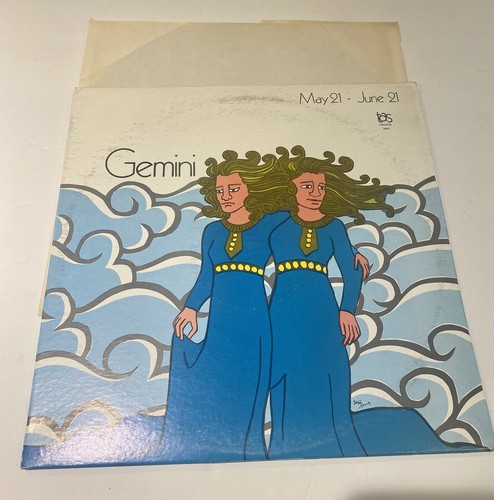 Gemini Zodiac LP Vinyl Tas Records Horoscope Astrology NICE! | eBay