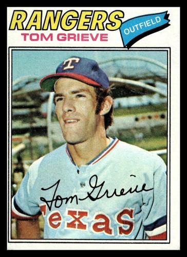 1977 Topps #403 Tom Grieve Texas Rangers Baseball Card | eBay