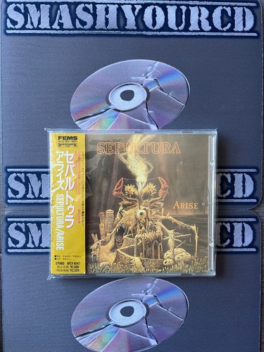 SEPULTURA - ARISE(JAPAN IMPORT + OBI STRIP/+ FREE STICKER/+ 1 BONUS ...