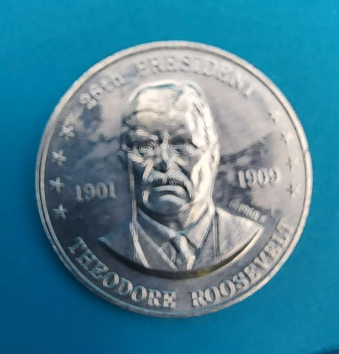 Vintage Shell’s Mr. President Coin Game Tokens Lot of 5 Franklin Mint ...