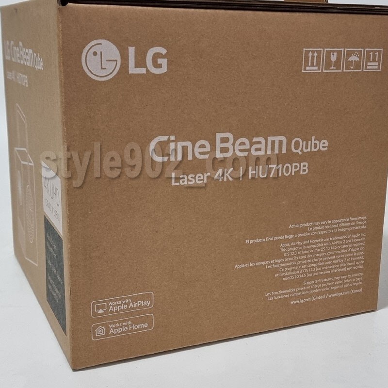 Original LG CineBeam Qube HU710PB 4K UHD Smart Portable Laser Projector ...