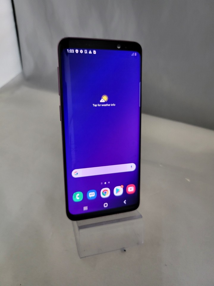 Original Samsung Galaxy S9 purple (SM-G960) LCD with Frame LCD Shadow ...