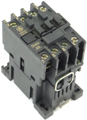 (10) NEW GE MAGNETIC CONTACTOR CR4RA40EB 220/240V COIL CSE-40E-240 4-NO ...