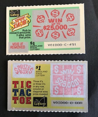 Old Instant Lottery Tickets , issued 1981 & 85 | eBay