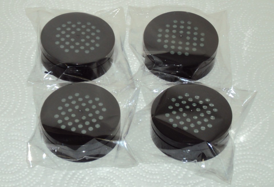 4 Black Round Cigar Humidor Humidifier | eBay