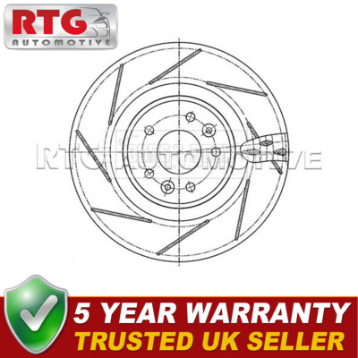 Front 1x Brake Disc Fits Renault Megane 2009- 2.0 #2 402060019R | eBay UK
