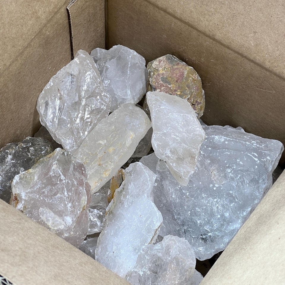 Large Raw Quartz Crystal Rough Stones (By The Piece or Pound) Wholesale ...