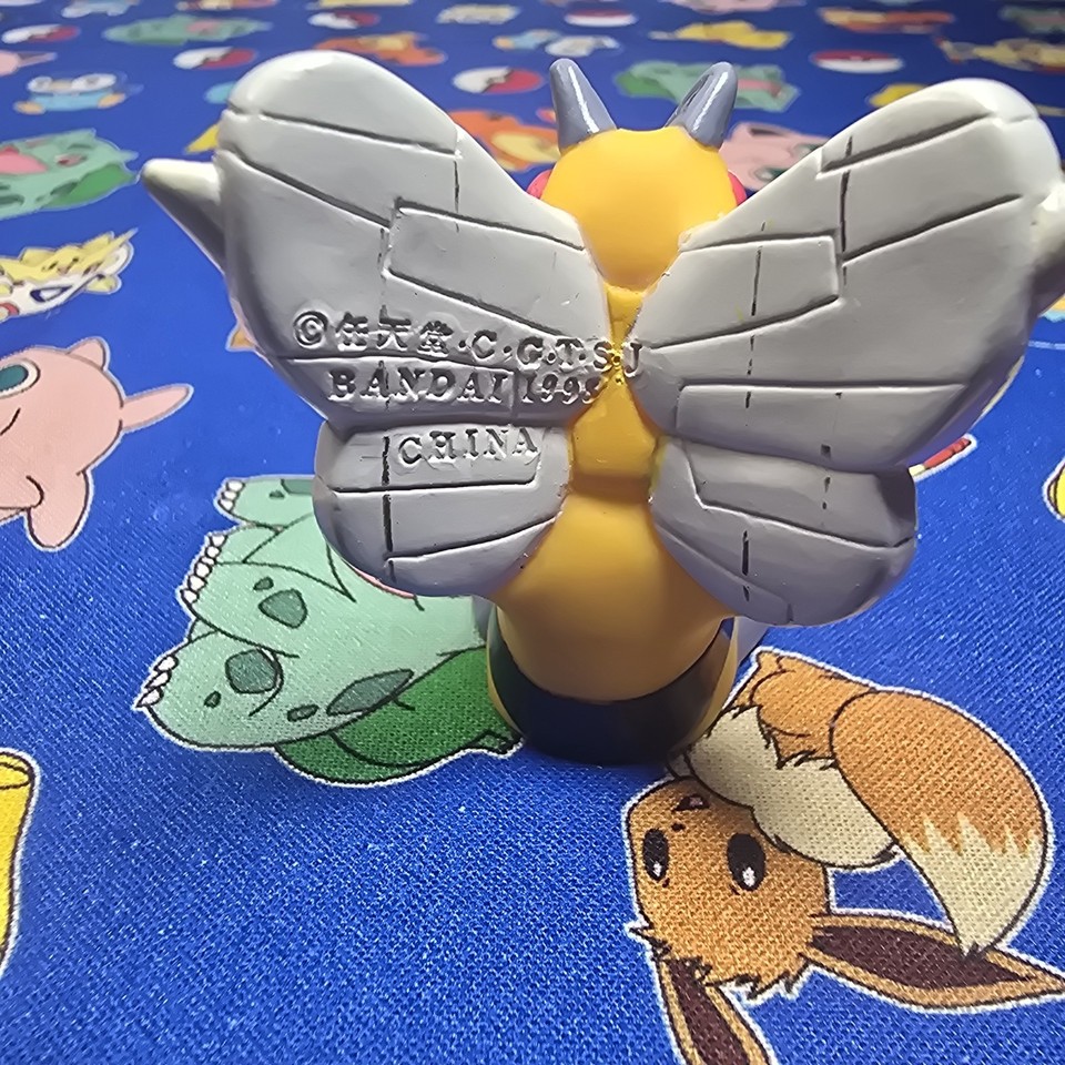 Pokemon Beedrill Figure Finger Puppet 1998 Nintendo Bandai PVC Vintage ...