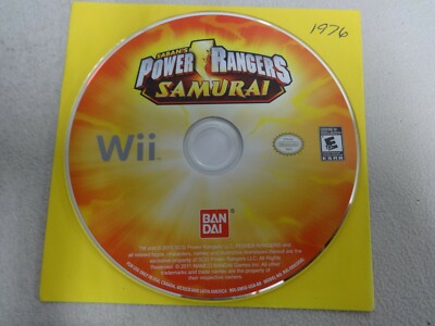 Power Rangers Samurai - Nintendo Wii Game Disc Only Free Ship | eBay