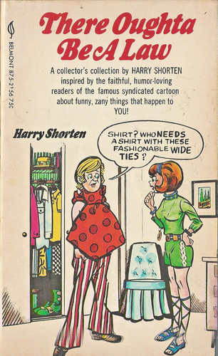 Belmont Books There Oughta Be A Law by Harry Shorten Vintage Cartoon ...