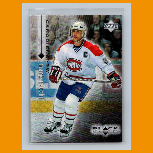 Mark Recchi #44 1998 Upper Deck Black Diamond Montreal Canadiens Hockey ...