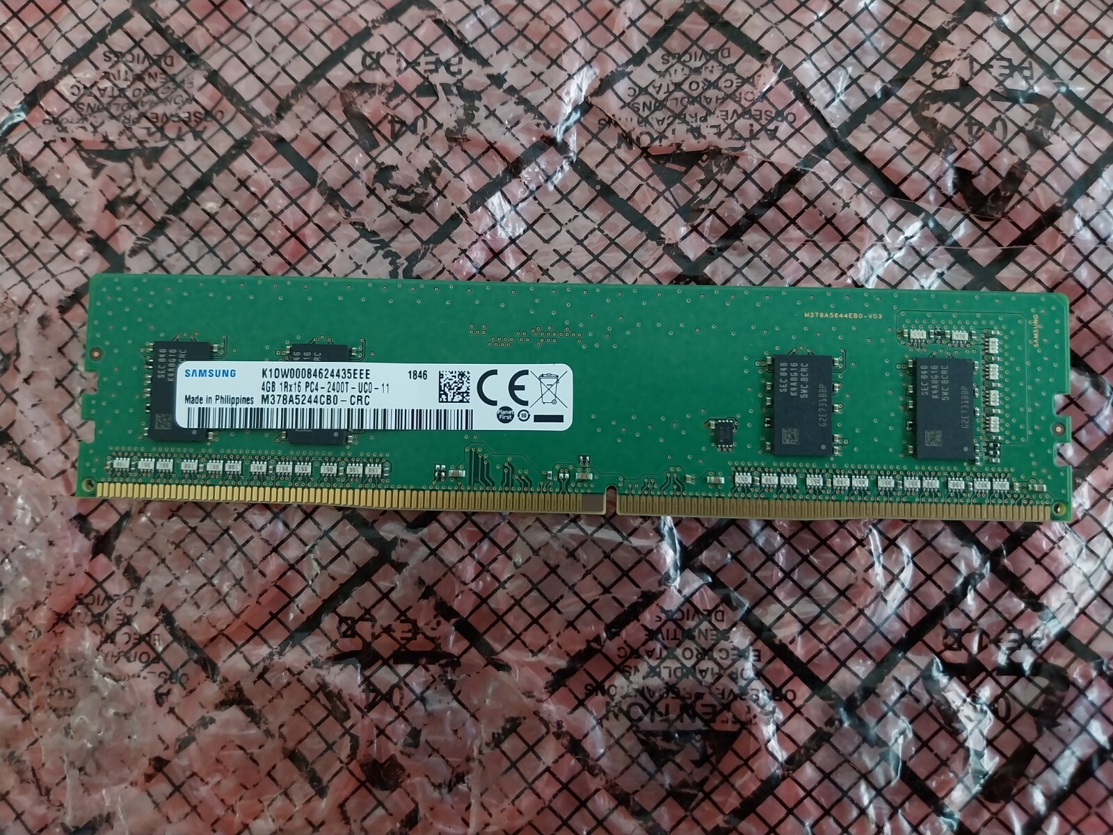 Samsung 4GB 01AG804 PC4-19200 PC4-2400T 2400MHz DDR4 Memory ...
